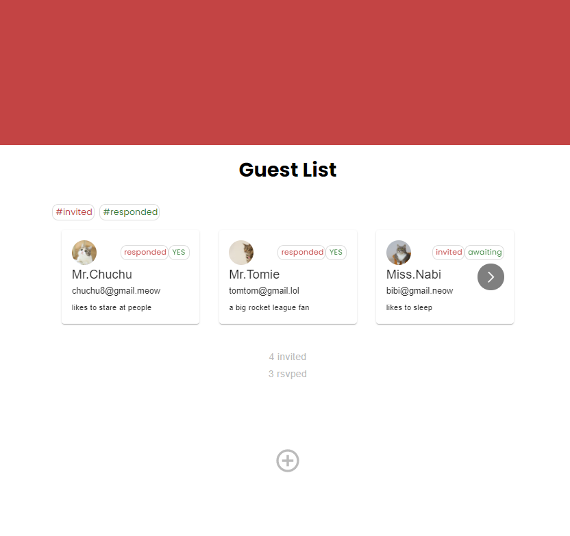 Github Esther615kimtypescript React Invitation