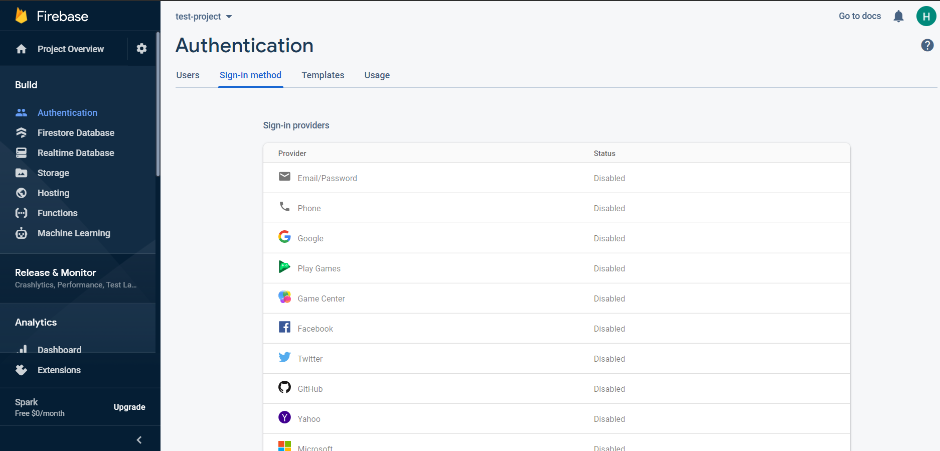 React Native Firebase를 이용한 Android 구글 로그인 1