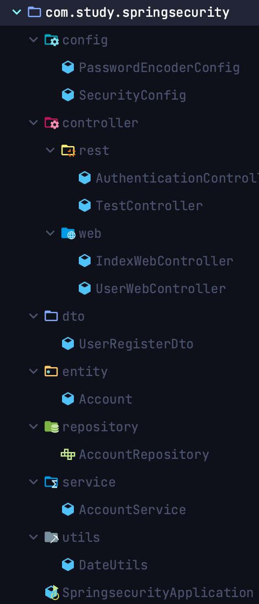 Spring Security Form Based Authentication 구현
