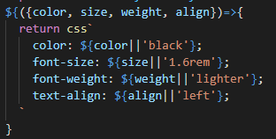 styled-component props 여러 개 적용